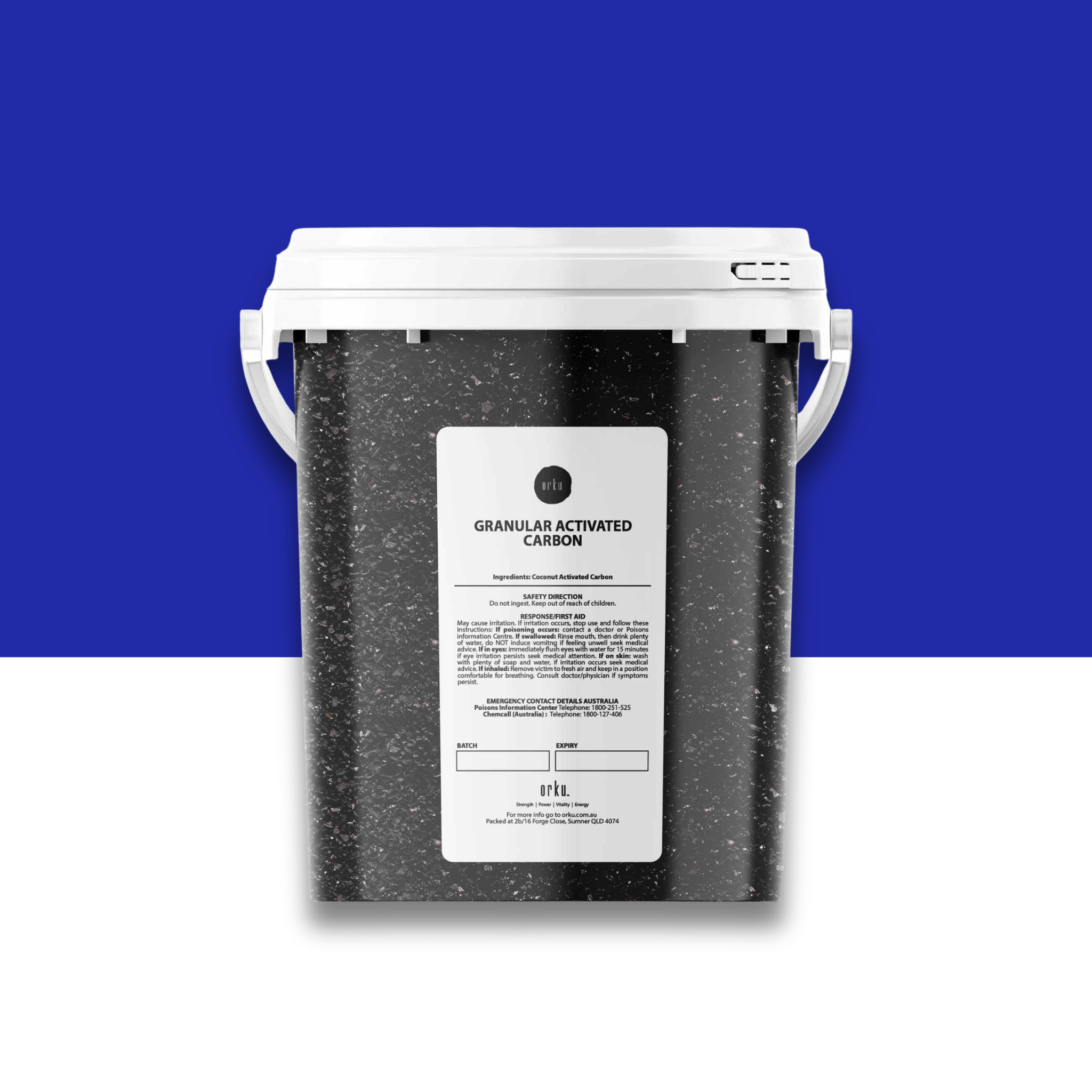 ORKU Activated Carbon - Coconut Shell Charcoal - 600g Tub – Ripple ...